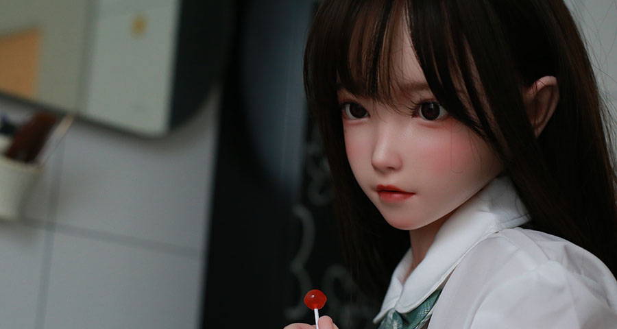 FUDOLL : J023 Yaoyao - 135 cm (4.43 ft) AA cup Hybrid model - Charm & Ko. Silicone / TPE sex ...